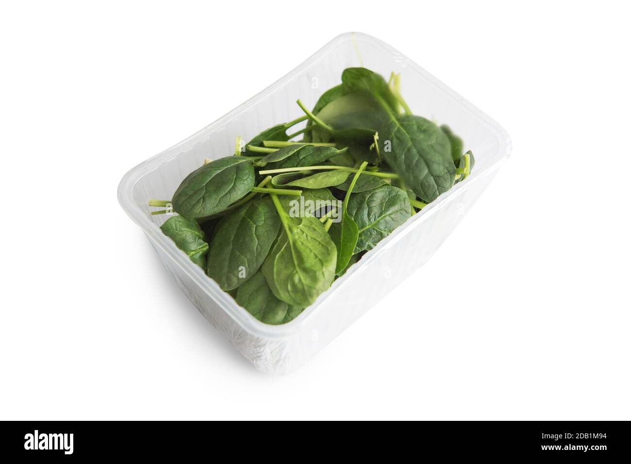 Basil in plastic bag Stock Photo - Alamy