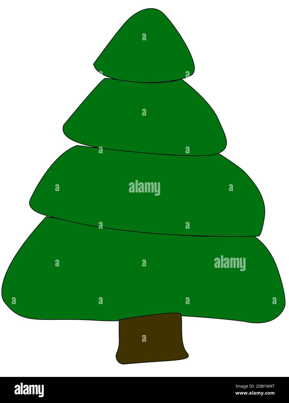 Festive christmas decoration on green Stock Vector Images - Alamy