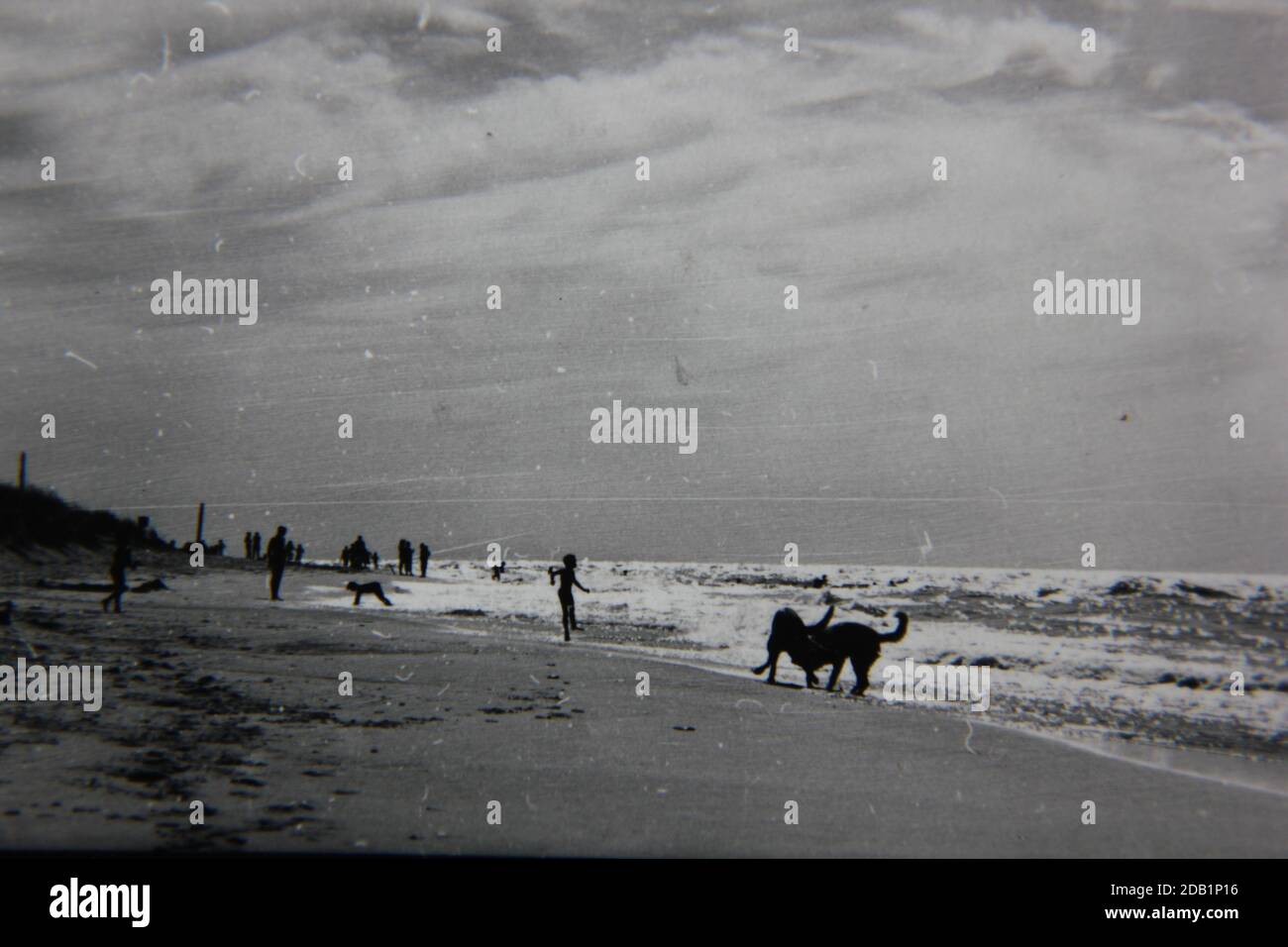 Fine 1970s vintage black and white photography of regular people ...