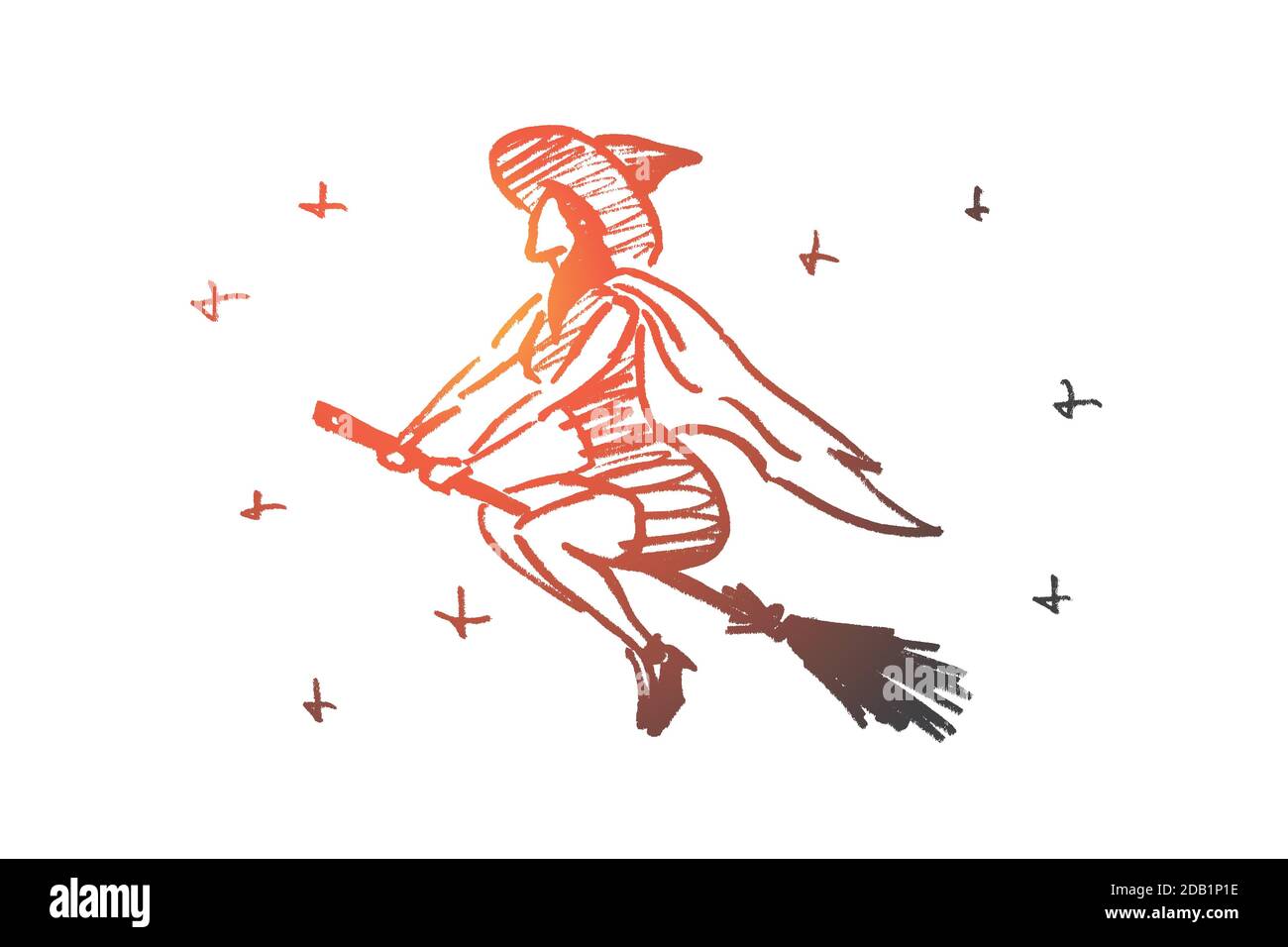 People flying magic Cut Out Stock Images & Pictures - Alamy