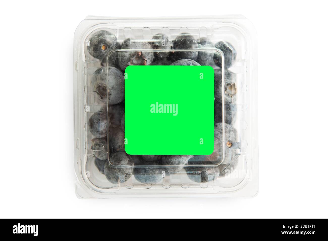 Blueberry in plastic bag Stock Photo - Alamy