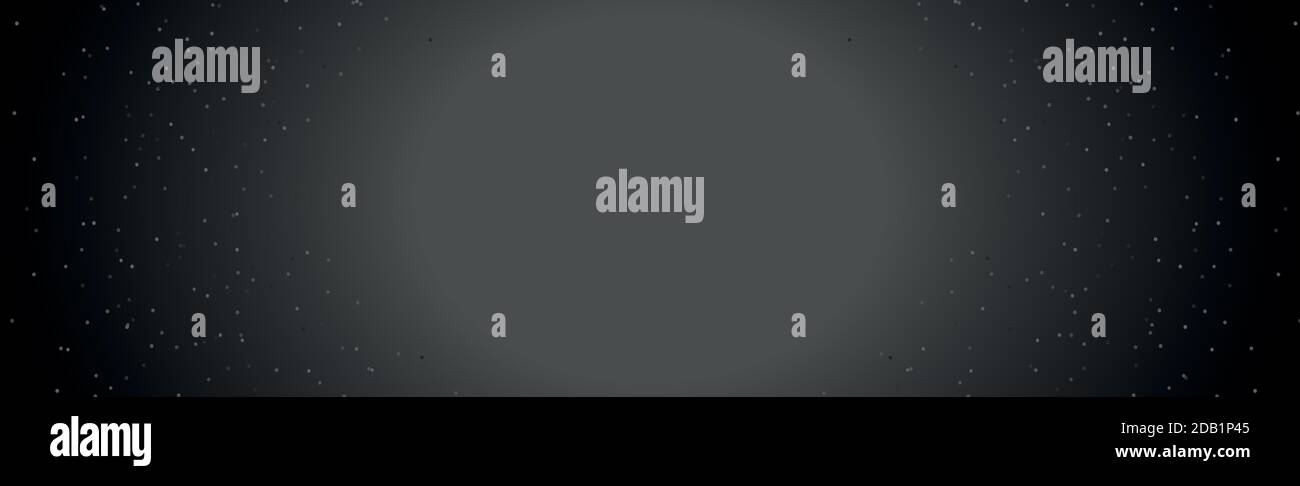 Black background with glow and dots - Panorama Vector illustration ...