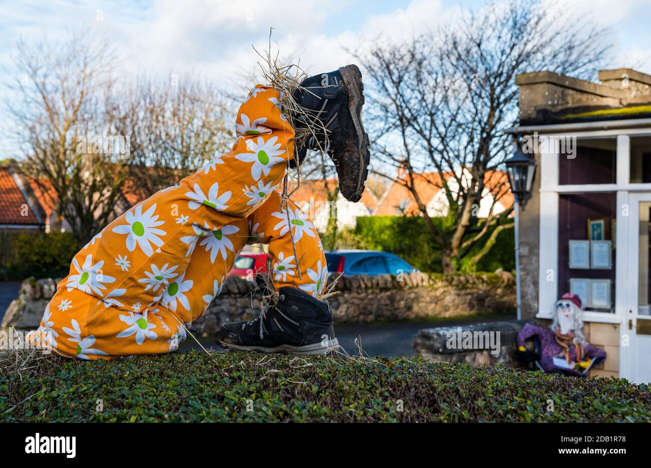 Scarecrows with boots hi-res stock photography and images - Alamy