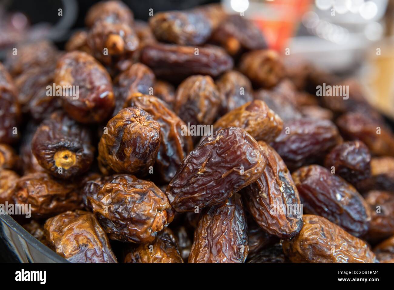 Raw organic fresh dried date fruits. Ramadan or iftar fruits food or ...