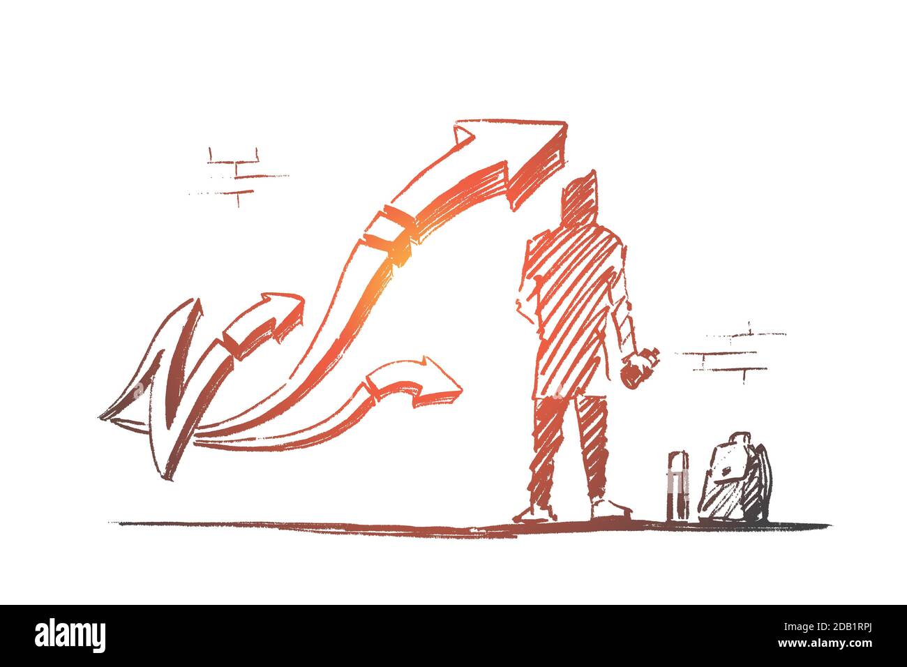 Hand drawn boy drawing graffiti on wall Stock Vector Image & Art - Alamy