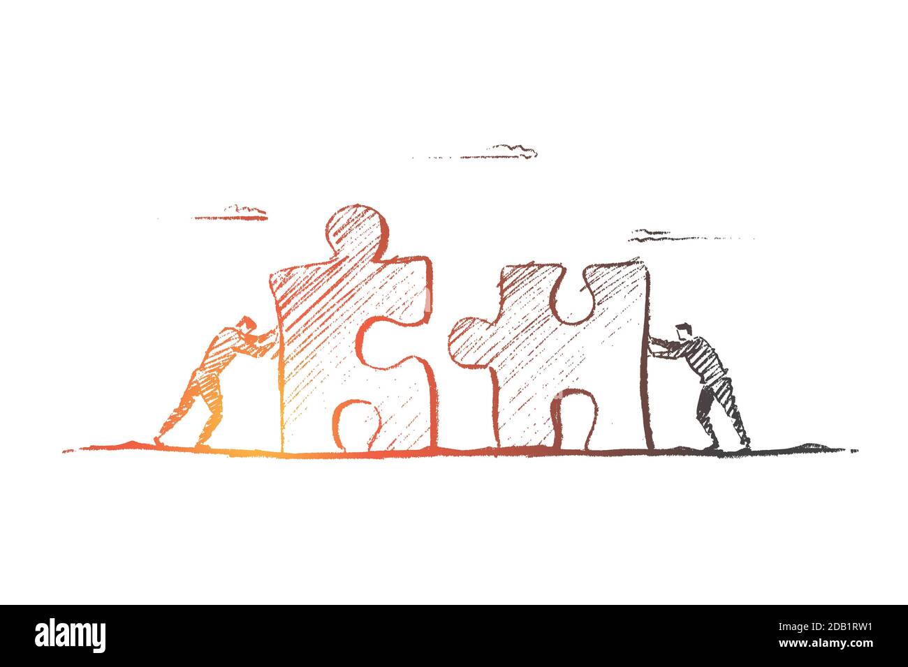 Crew teamwork Cut Out Stock Images & Pictures - Alamy