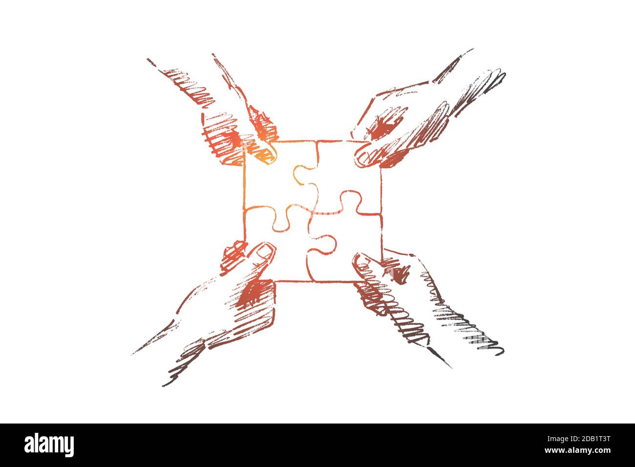 Fold hands Stock Vector Images - Alamy