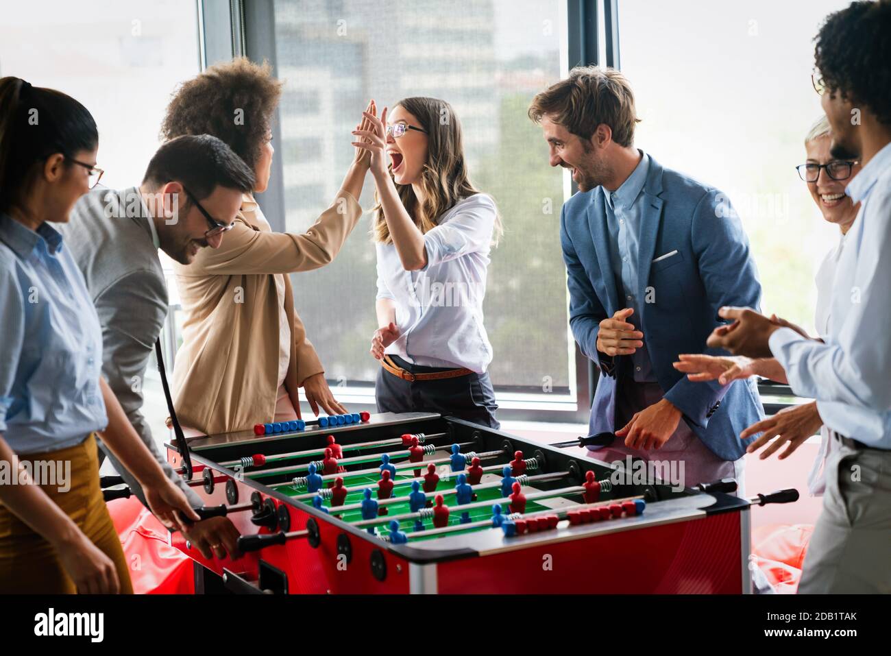 Office game hi-res stock photography and images - Alamy