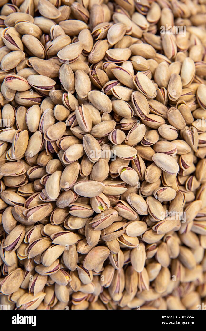 Dried Pistachios on the market Stock Photo - Alamy