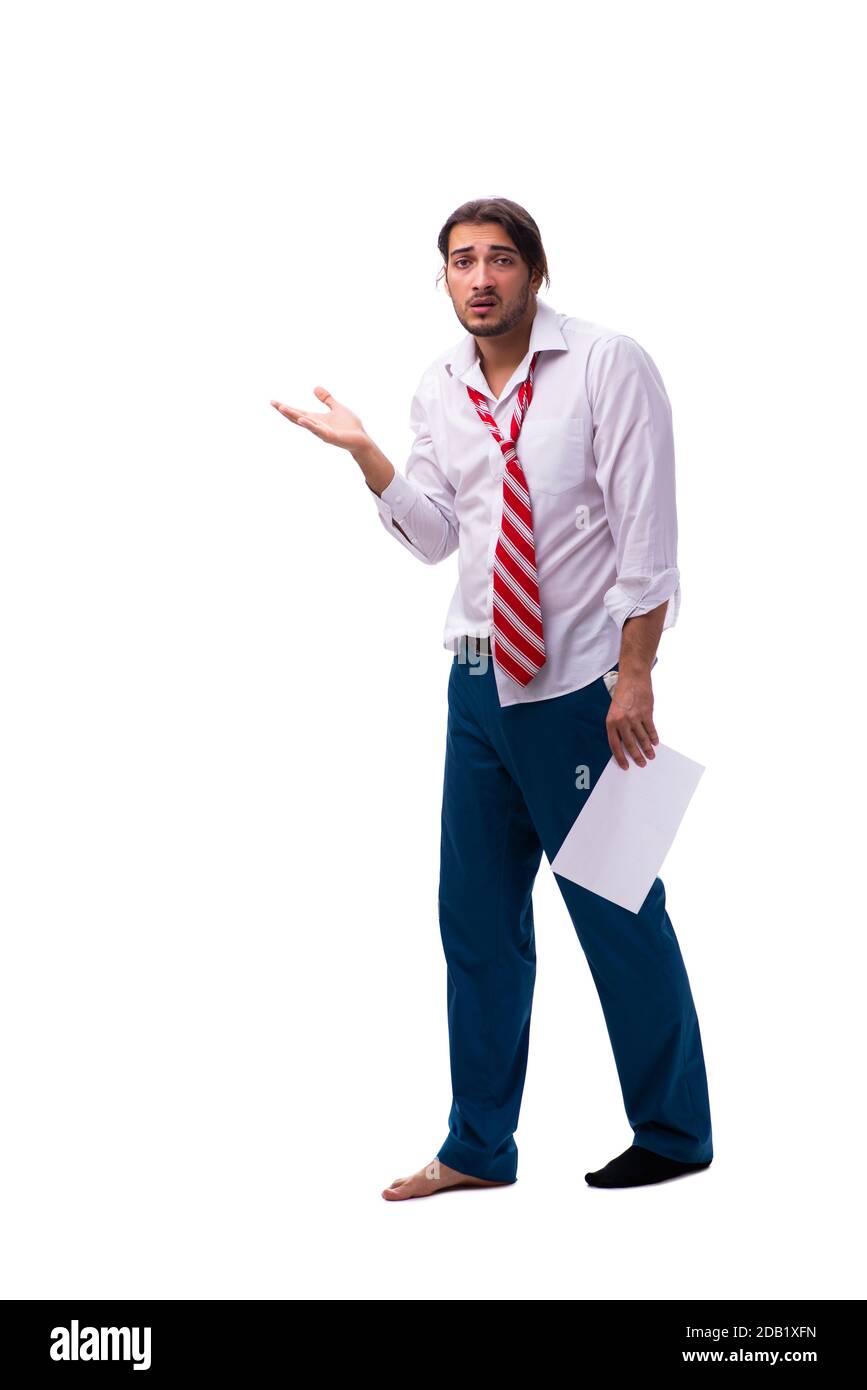 Crisis unemployment concept depressed Cut Out Stock Images & Pictures ...