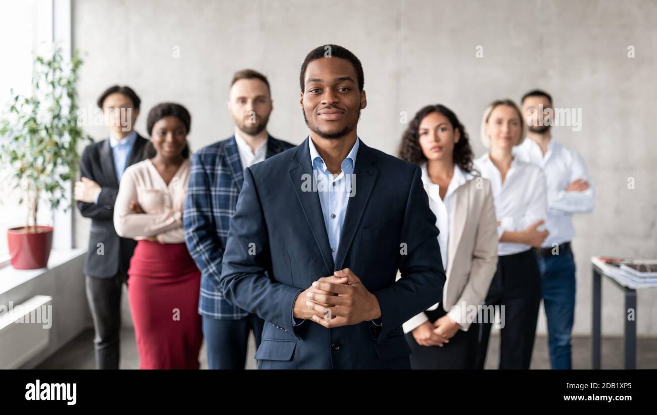 Successful all african business team hi-res stock photography and ...