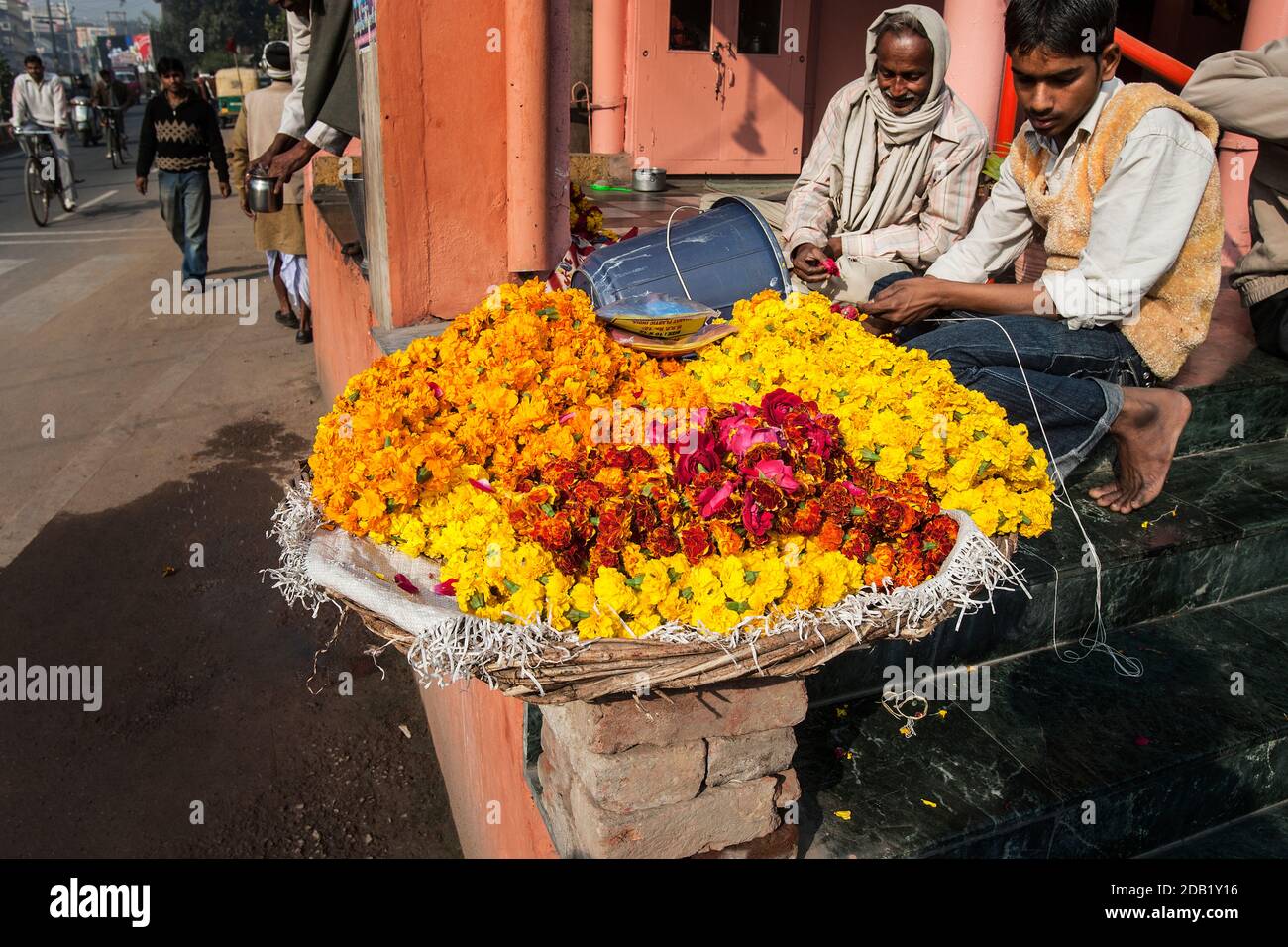 Daily life in India Stock Photo - Alamy