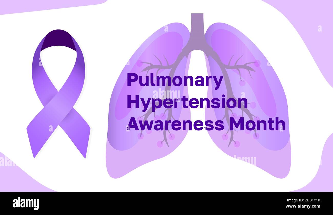 Pulmonary Hypertension awareness month is celebrated in November ...