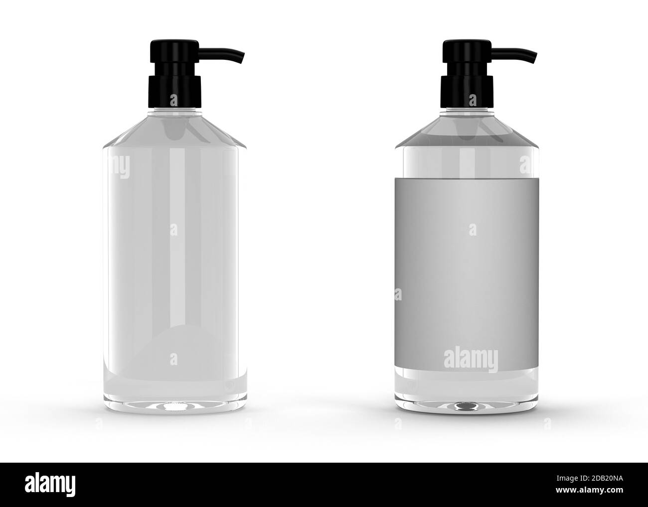 Blank Glass Package (Isolated with clipping path Stock Photo - Alamy