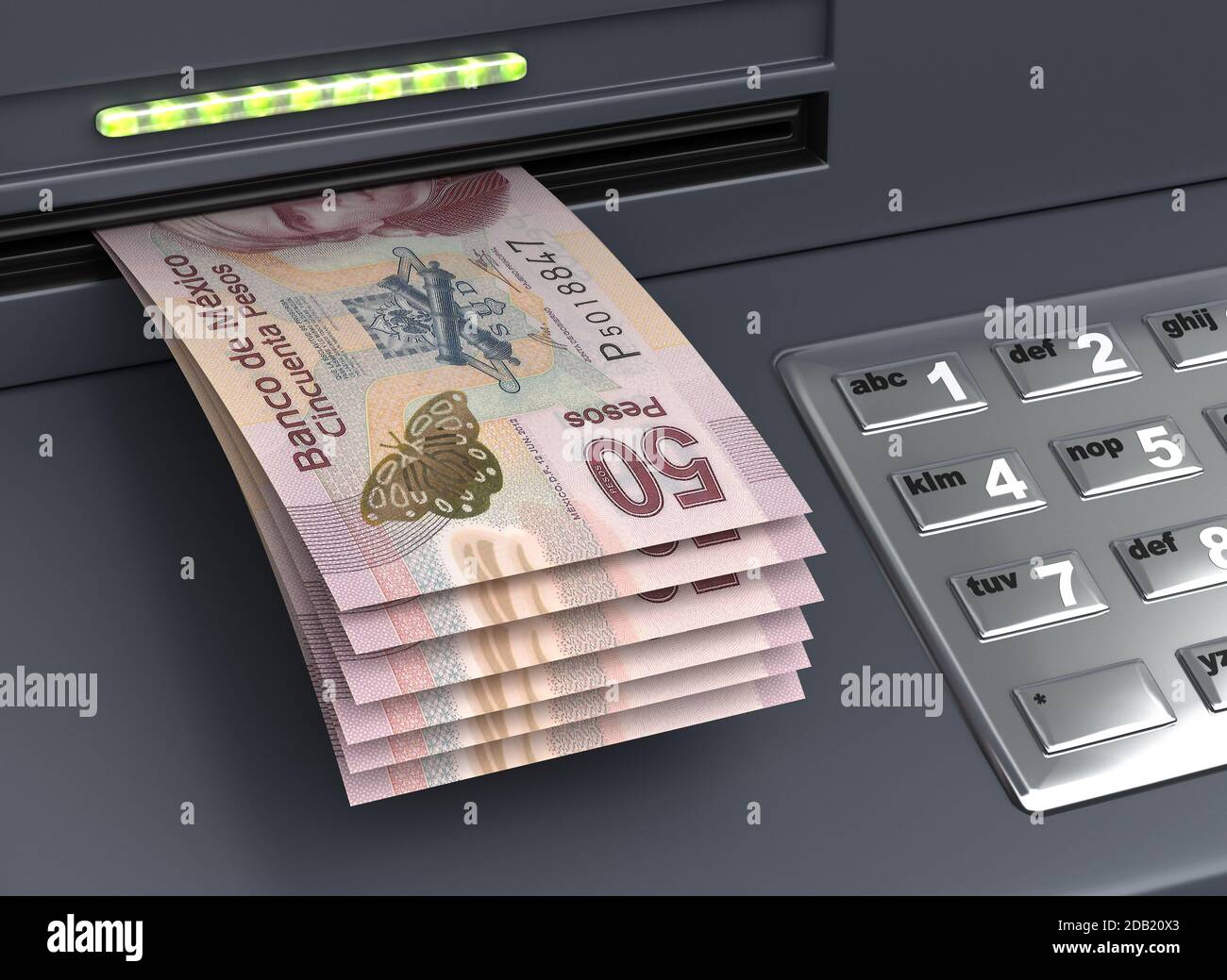 Mexican atm hi-res stock photography and images - Alamy