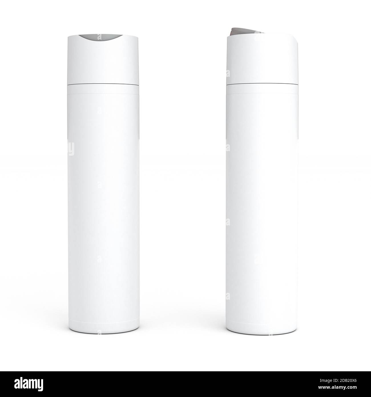 Blank Shampoo Package (Isolated with clipping path Stock Photo - Alamy