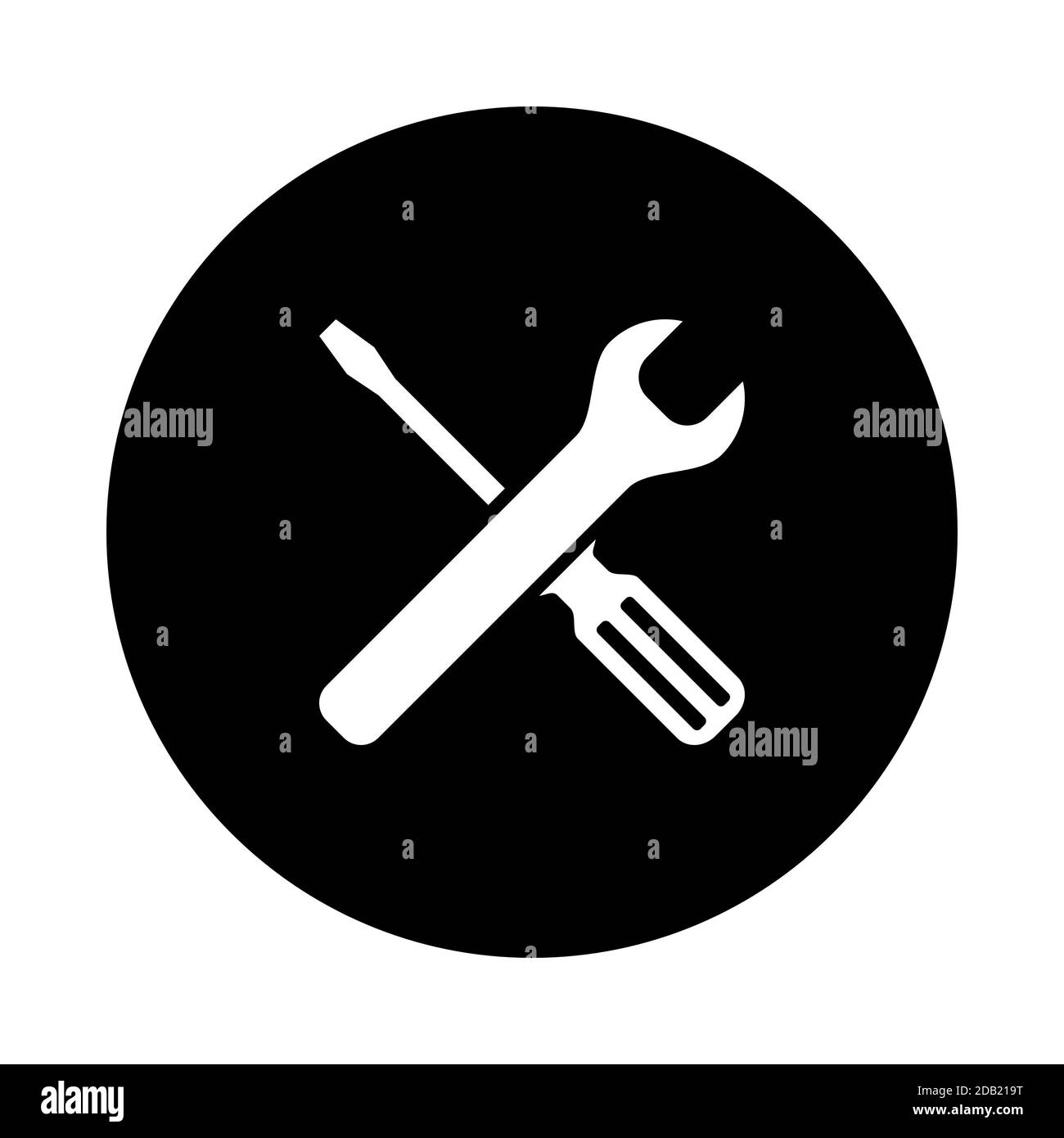 Tools and circle Stock Photo - Alamy