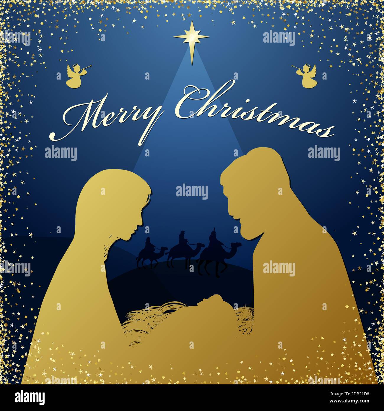 Merry Christmas Religious Greetings