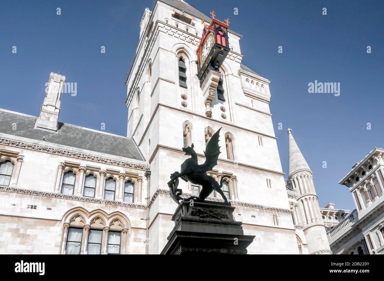 The Royal Courts of Justice, High Court, and court of appeal, London ...