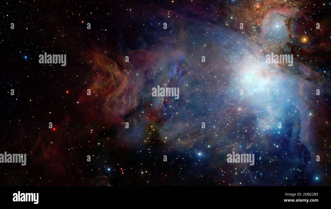 A glorious, rich star forming nebula. Elements of this image furnished ...