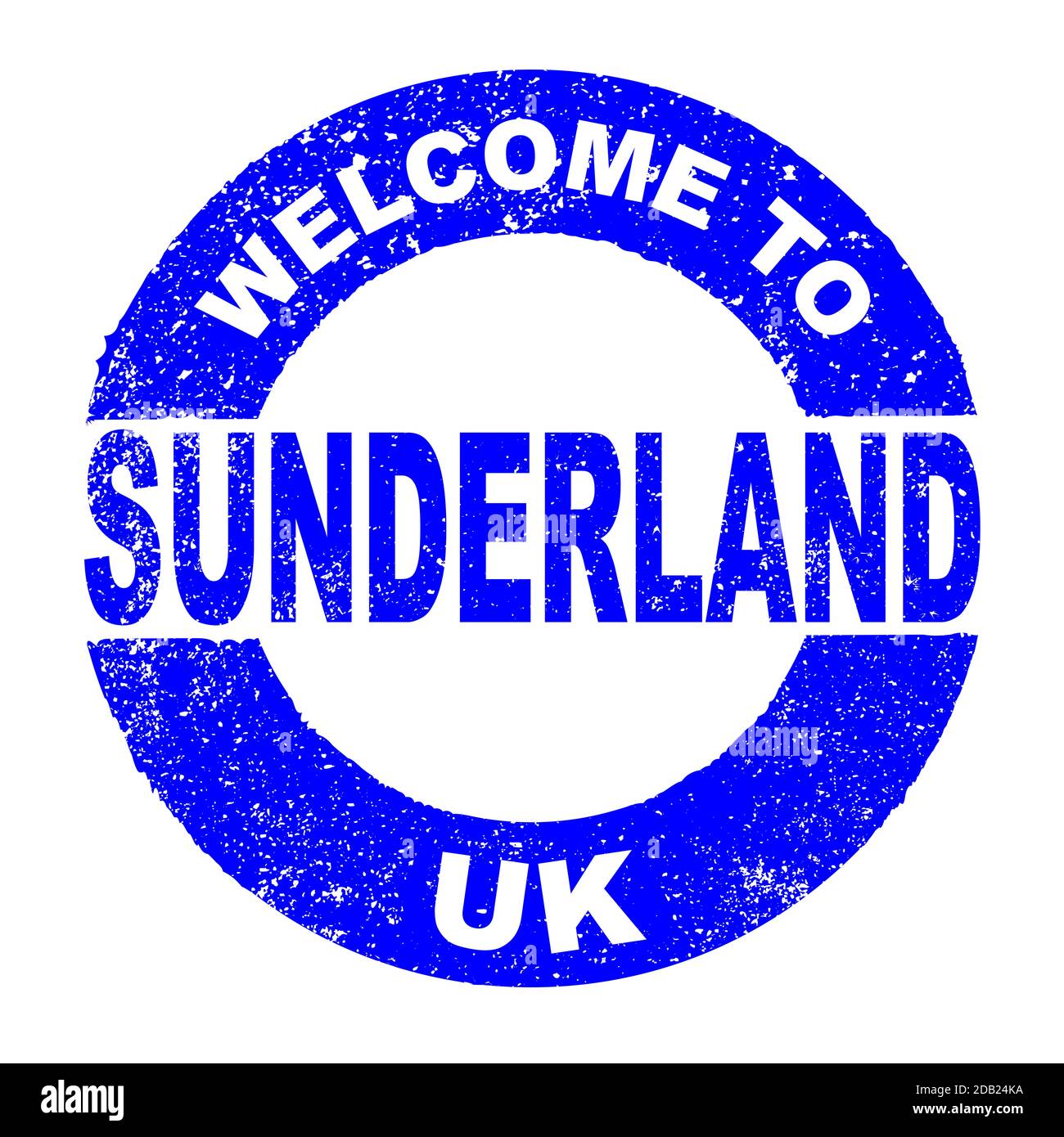 Welcome to sunderland sign Cut Out Stock Images & Pictures - Alamy