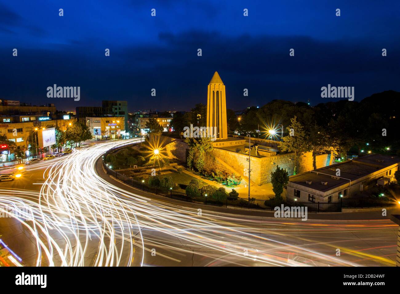 The new memorial structure of the tomb of Avecina (Bu Ali Sina), was ...