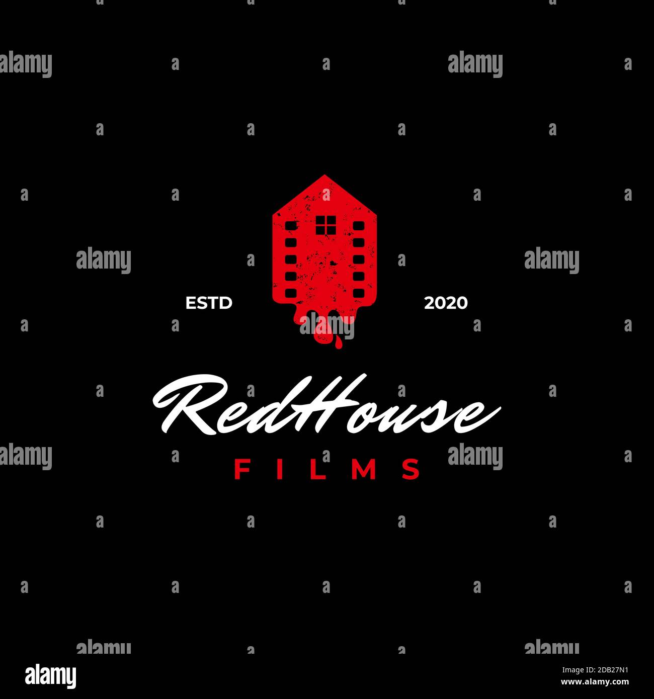 Clapper board house Stock Vector Images - Alamy