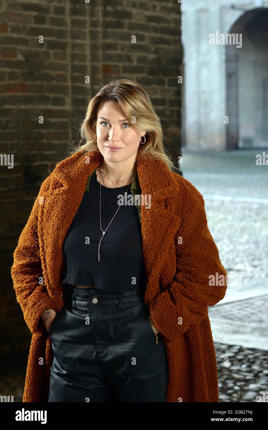 Italy, Parma, 21 december, 2019 : Benedetta Mazza, italian showgirl. Tv ...
