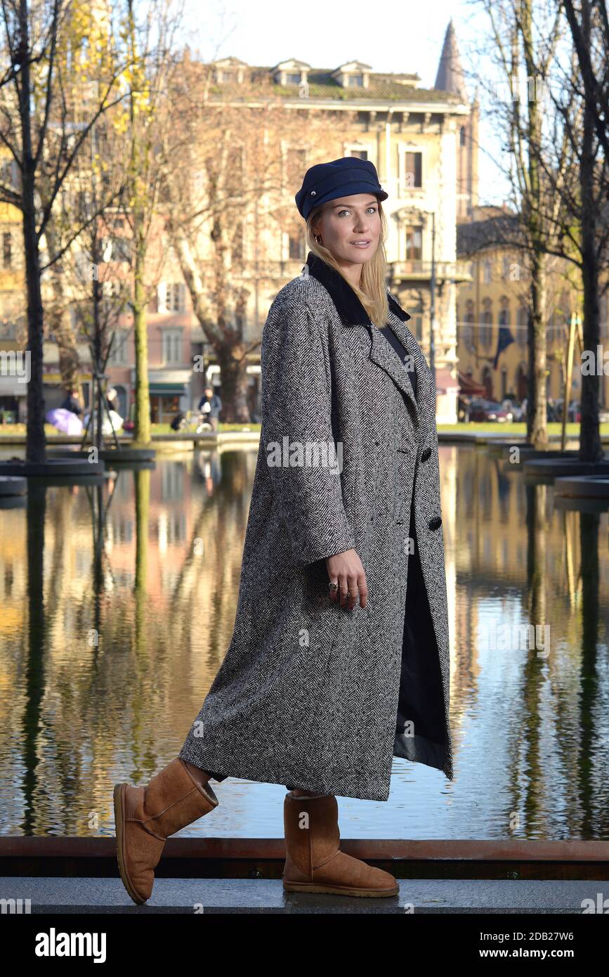 Italy, Parma, 21 december, 2019 : Benedetta Mazza, italian showgirl. Tv ...