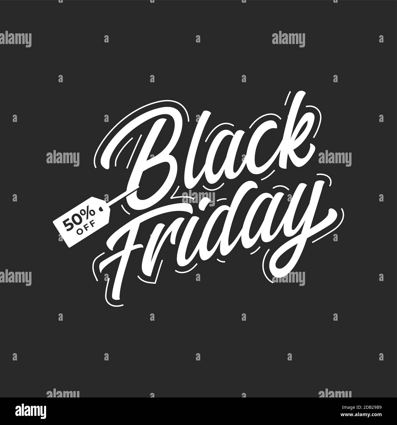 Vintage Black friday, discount sale vector graphic design Stock Vector ...