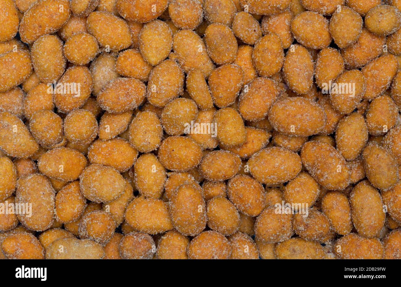 Peanuts in batter macro detail background Stock Photo - Alamy