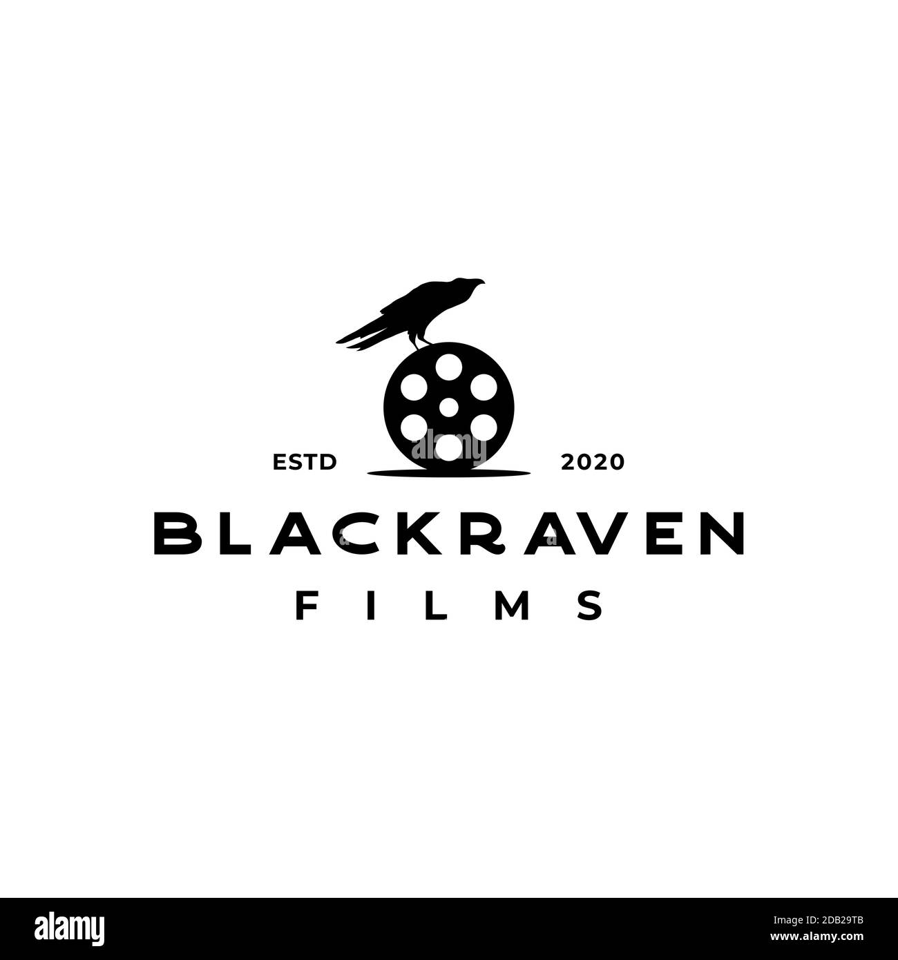 The crow film Stock Vector Images - Alamy