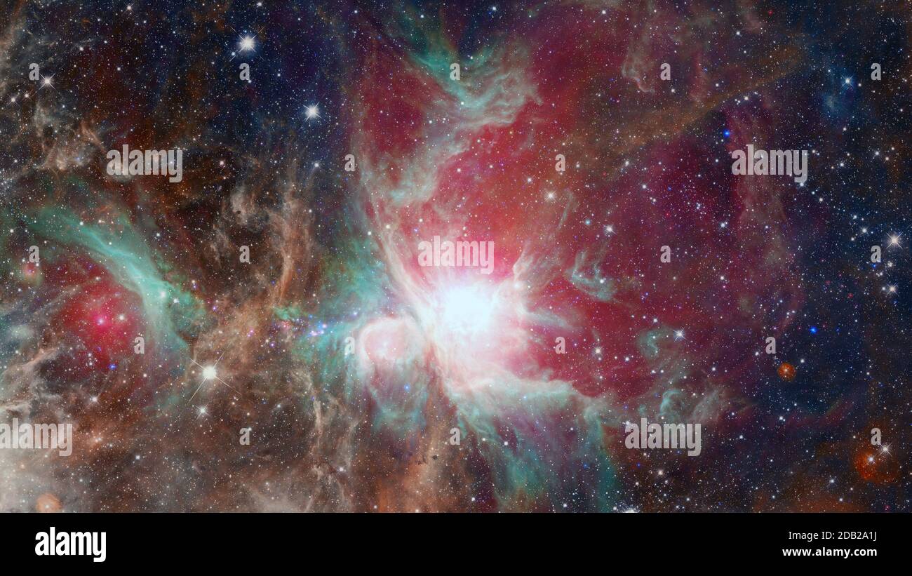 Star birth in the extreme. Elements of this image furnished by NASA ...