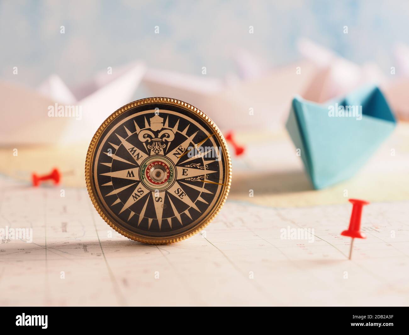 Abstract background earth map compass hi-res stock photography and ...