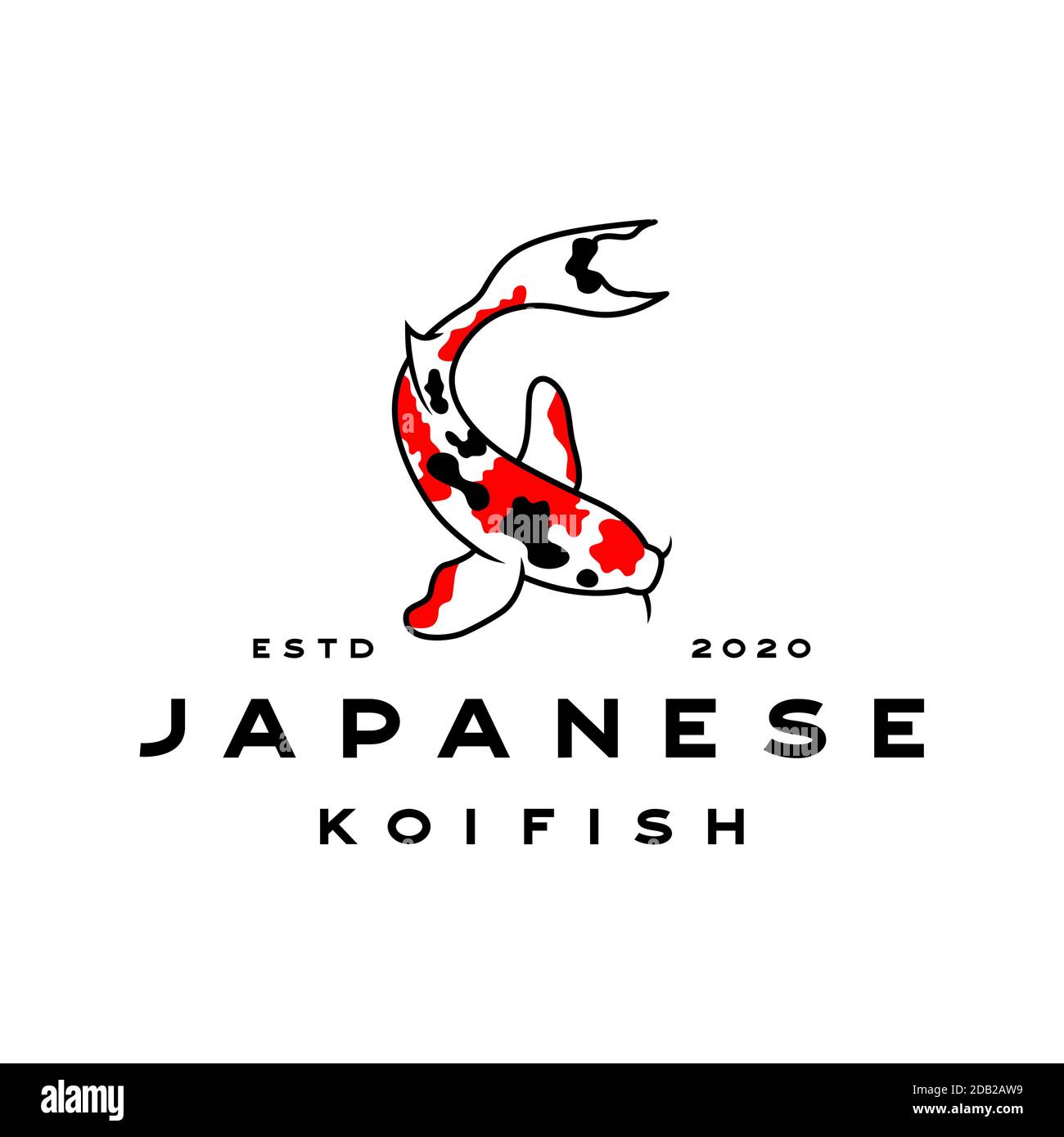 Japanese Koi Logo, fishing or aquarium related logo design inspiration ...