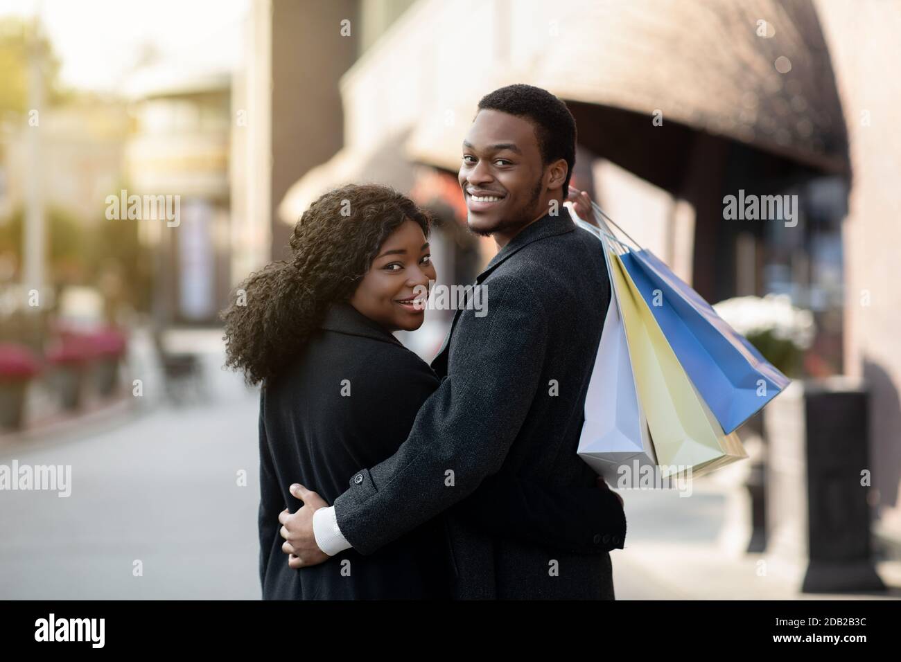 Fashion woman lot shopping bags hi-res stock photography and images - Alamy