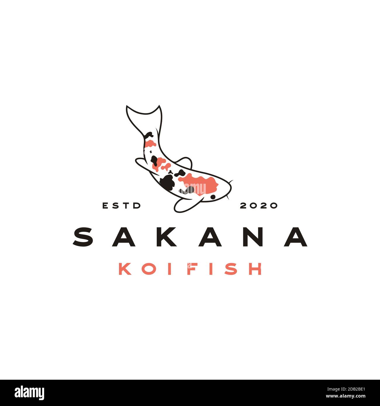 Japanese Koi Logo, fishing or aquarium related logo design inspiration ...