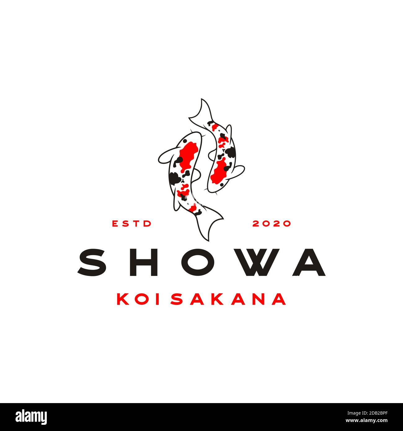 Japanese Koi Logo, fishing or aquarium related logo design inspiration ...