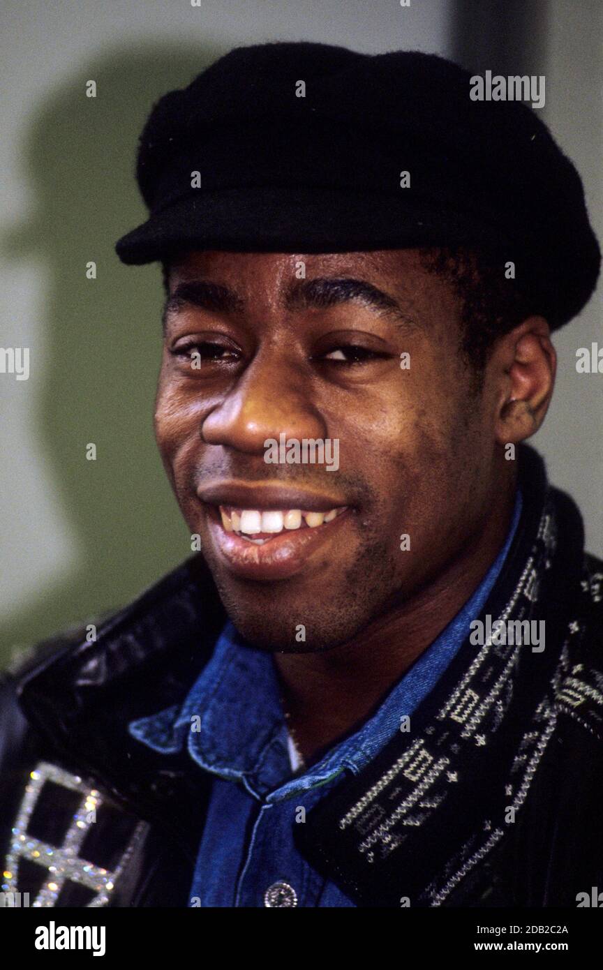 Andrew Roachford of Roachford at a press conference with CBS Records ...