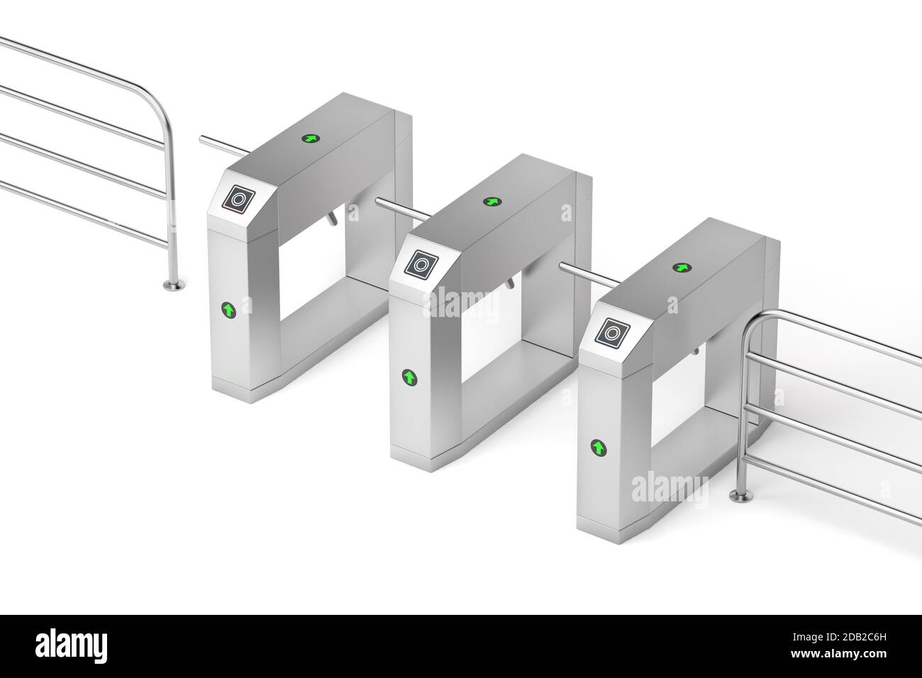 Ticket turnstiles Cut Out Stock Images & Pictures - Alamy