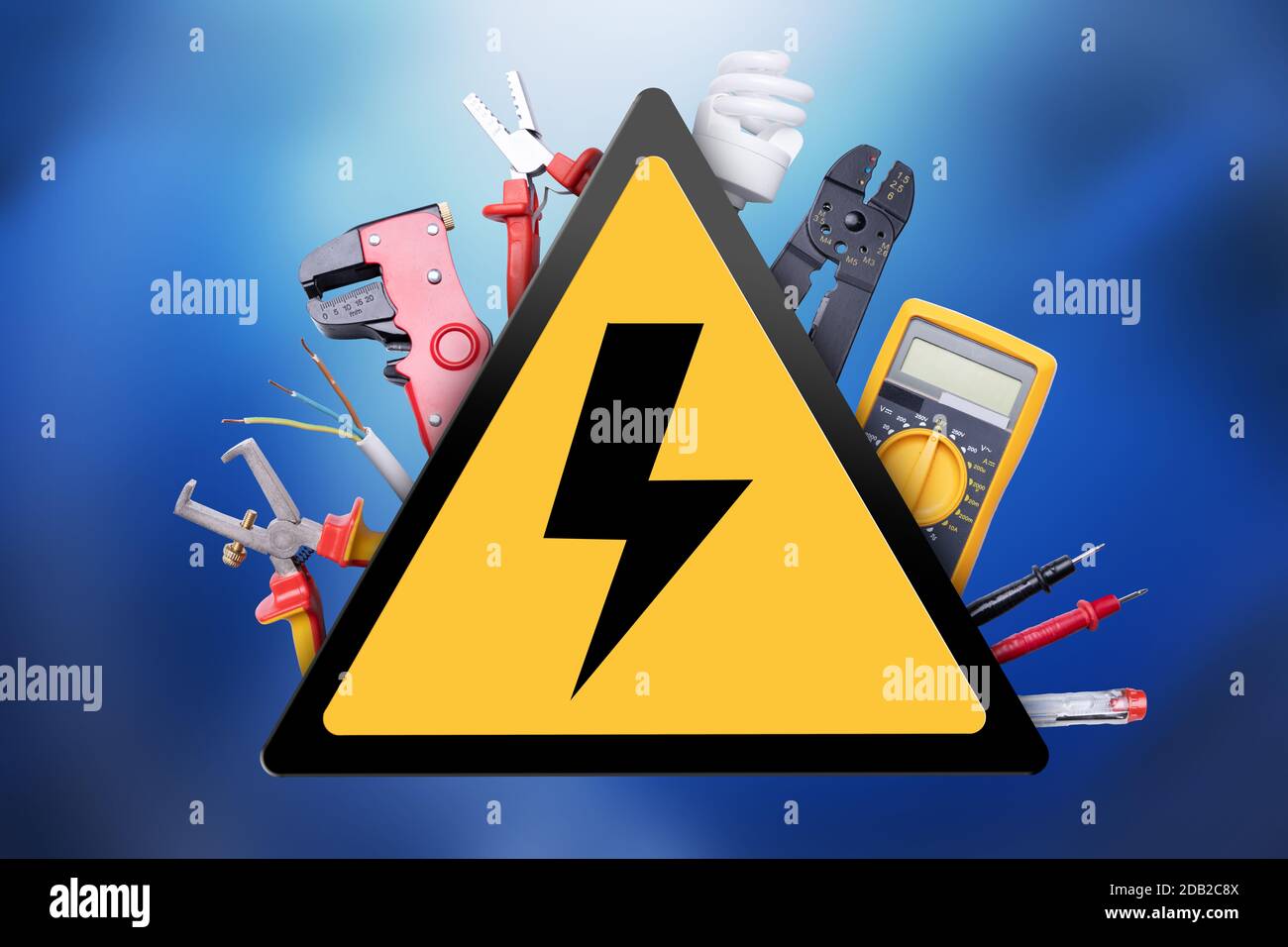 Electrician tools hi-res stock photography and images - Alamy
