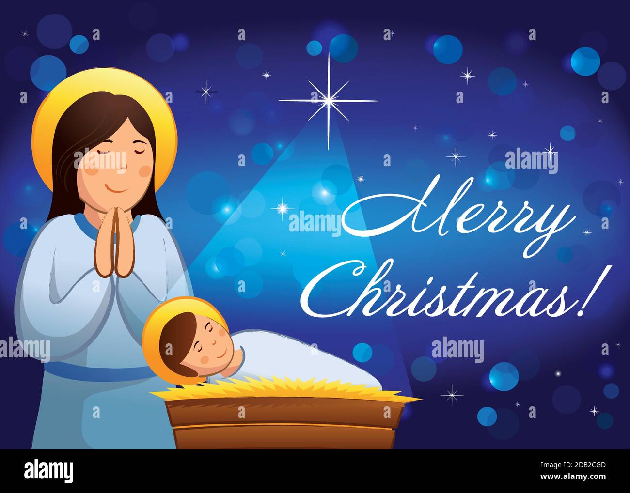 Merry Christmas Religious Greetings