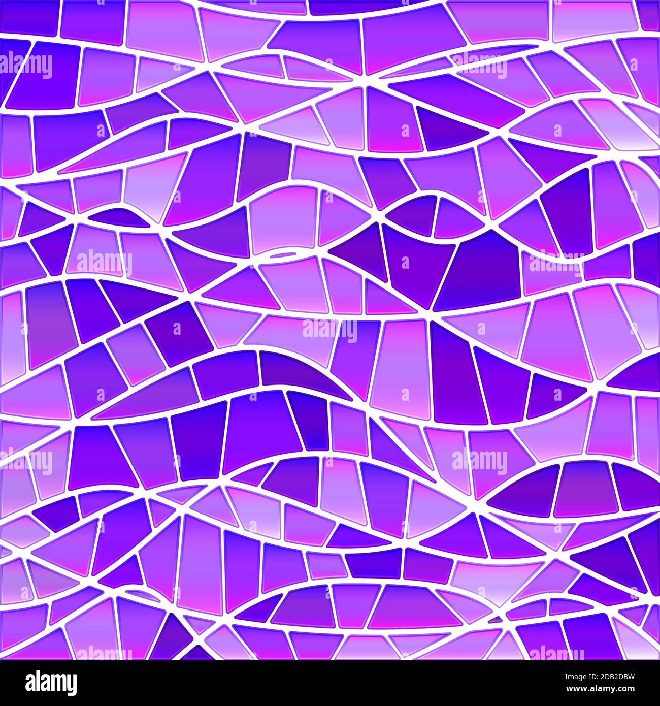 abstract stained-glass mosaic background - purple and violet Stock ...