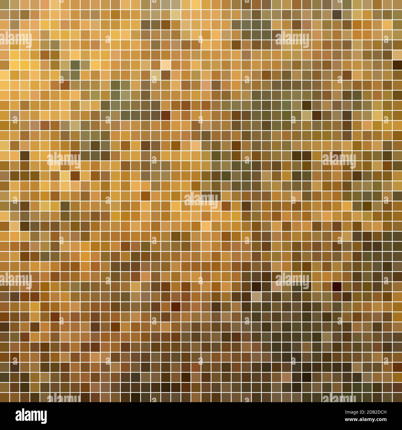 abstract square pixel mosaic background - yellow Stock Photo - Alamy