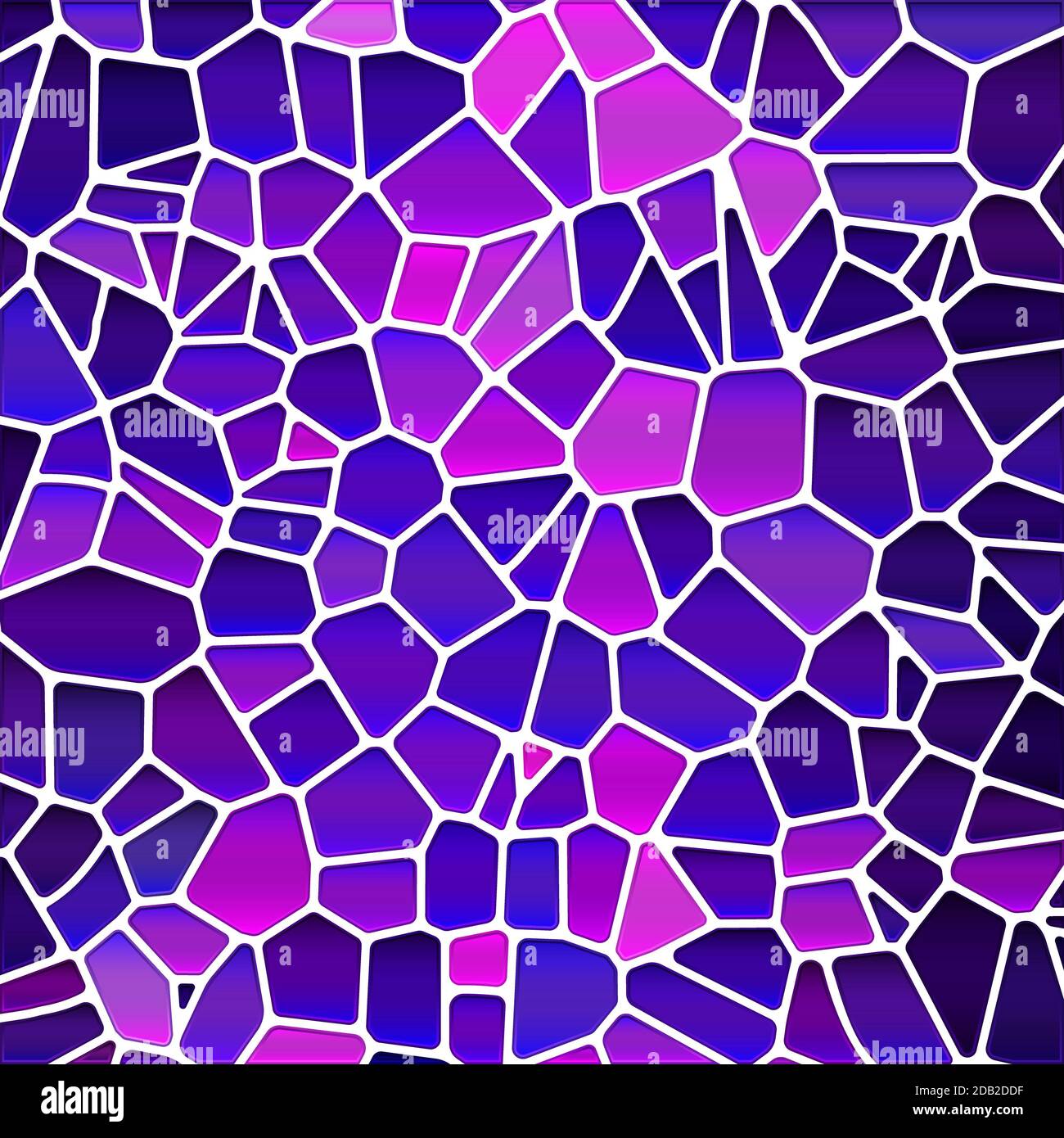 abstract stained-glass mosaic background - purple and violet Stock ...