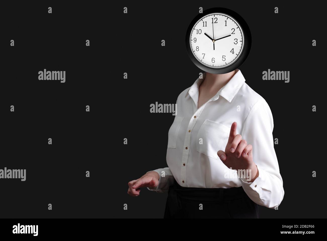 Finger clock hi-res stock photography and images - Alamy