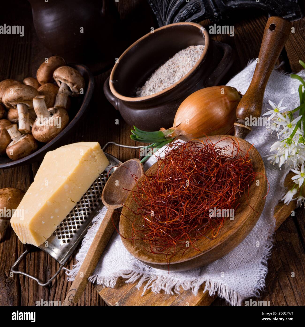 Chili strings are a fine decorative spice Stock Photo - Alamy