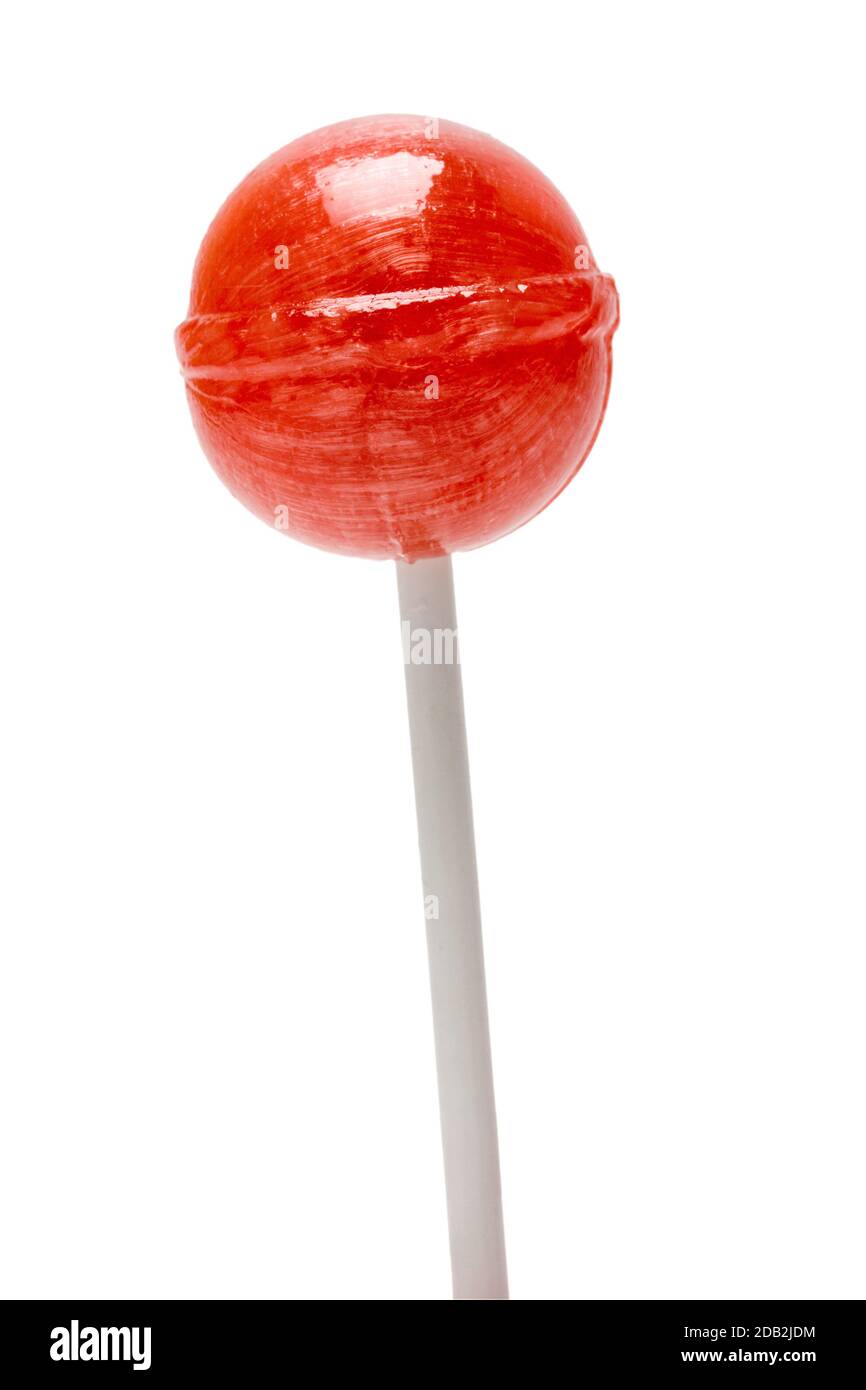 Lollipop isolated on white background Stock Photo - Alamy