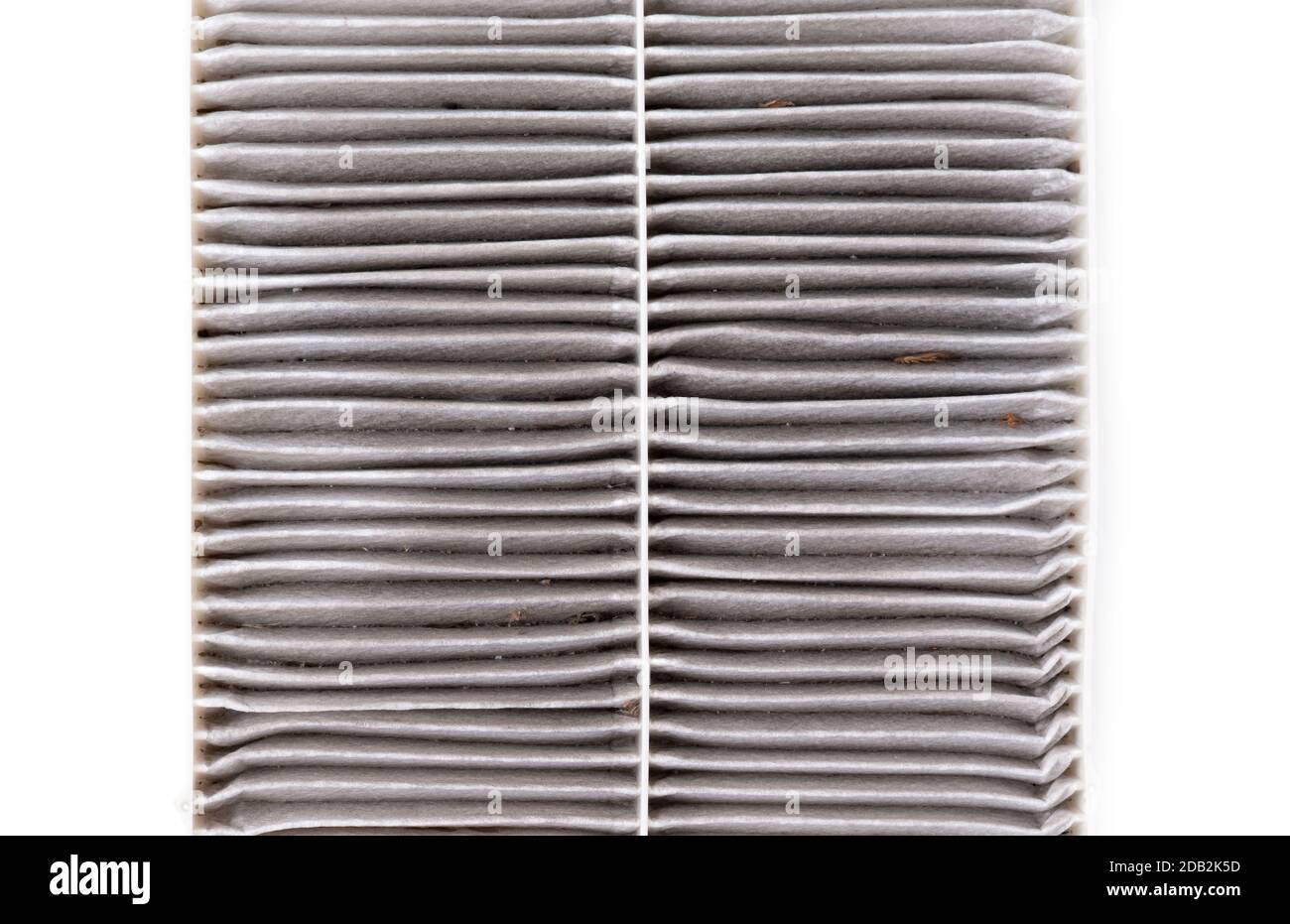 dirty car air conditioning filter isolated on white background Stock ...