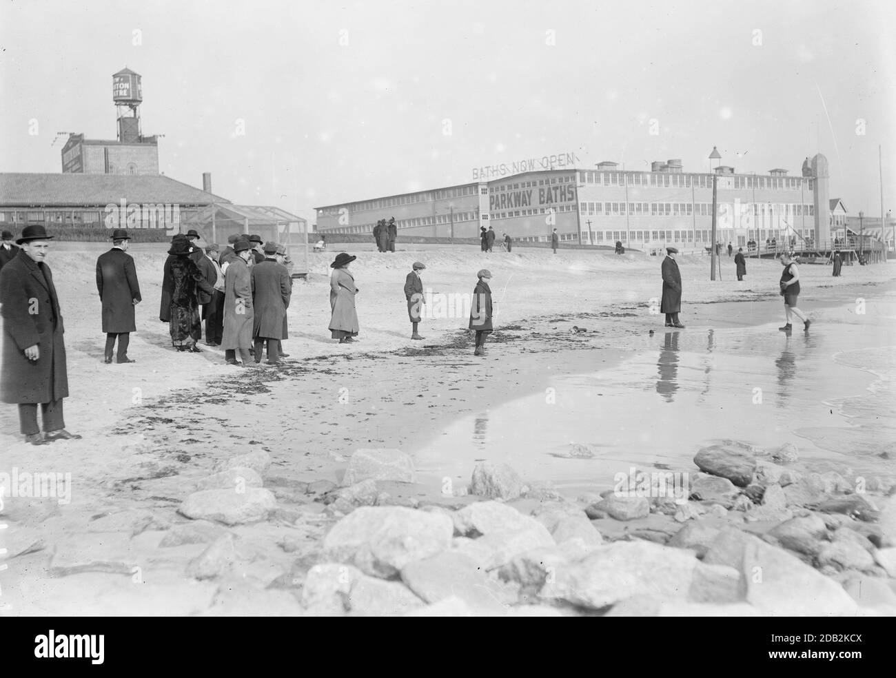 Bathing suits Black and White Stock Photos & Images - Alamy